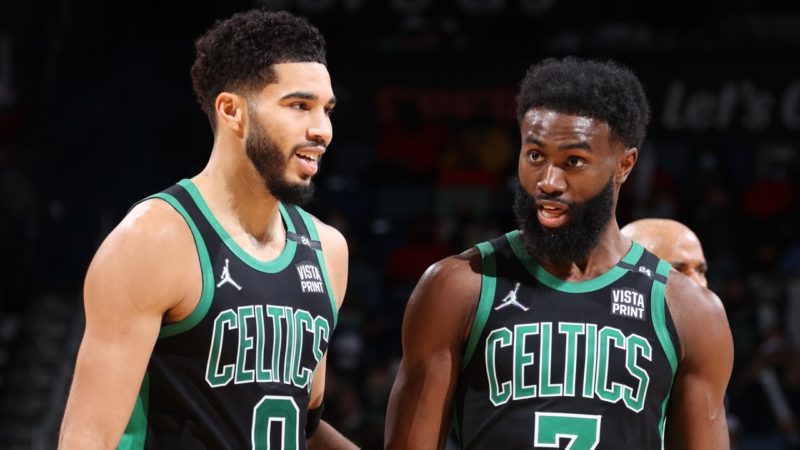 Jaylen Brown on his dynamic with Jayson Tatum: 'We're a part of each other's destiny'